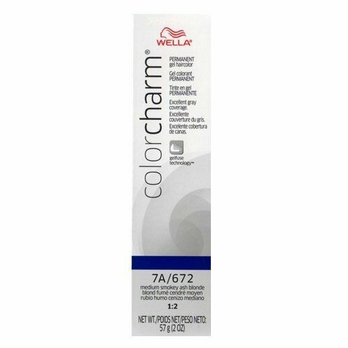 Wella Color Charm GEL 672/7a Medium Smokey Ash Blonde 2 Ounce for sale ...