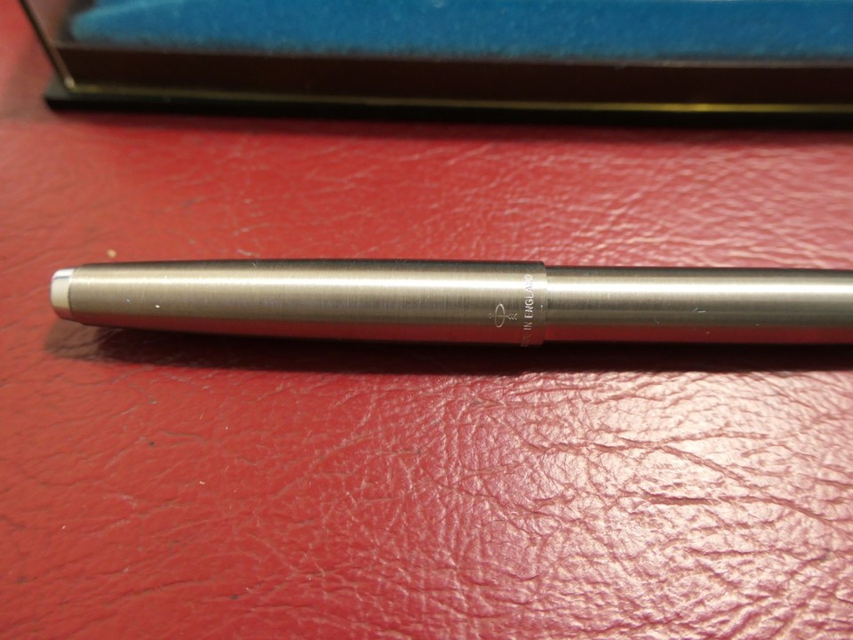 PARKER 45 FLIGHTER GT BALL PEN DATE CODE IL 1993. OCTEL. UNUSED IN BOX ...