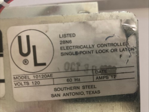 SOUTHERN STEEL Prison DOOR JAIL LOCK 10120AE With Two Moguls, No Key | eBay