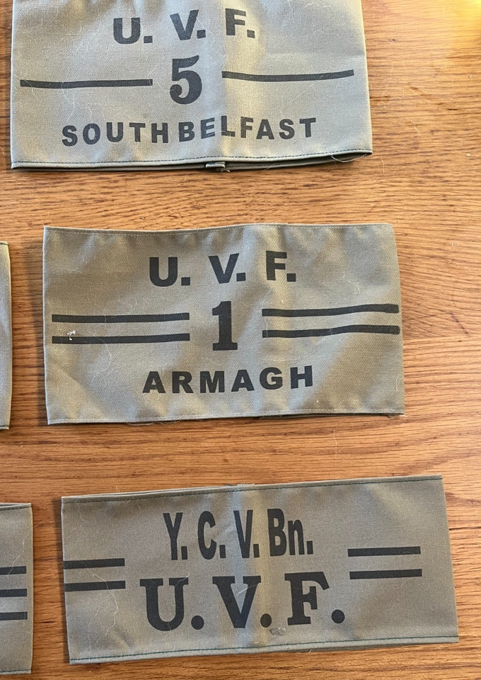 UVF Ulster Volunteer Force Armbands WW1 X 9 | eBay UK