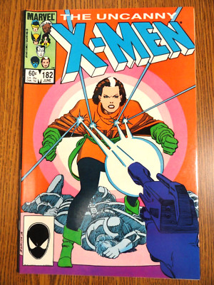 Uncanny X-Men #182 Claremont Rogue Solo Clé VF Romita Housse 1st ...