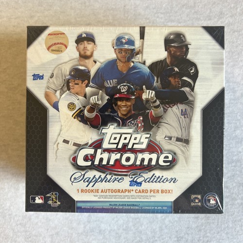 2020 Topps Chrome Sapphire Edition Hobby Box Factory Sealed | FREE ...