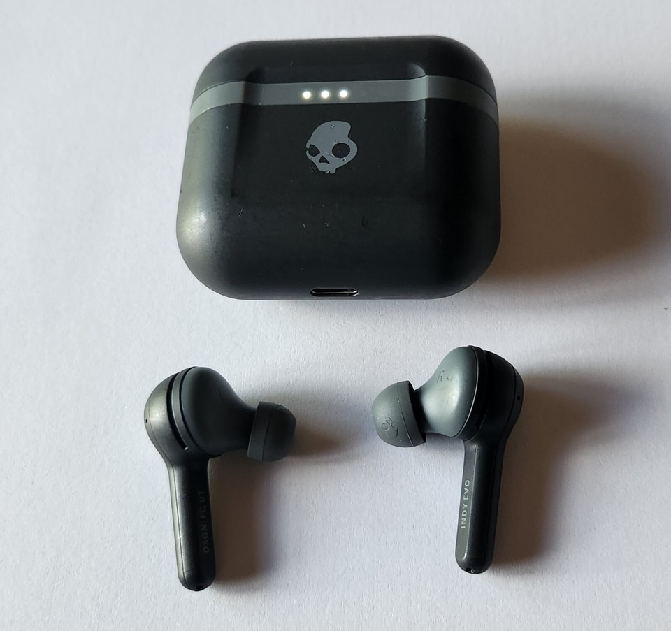 OEM Black Skullcandy INDY EVO True Wireless Headphones with Case S2IVW ...