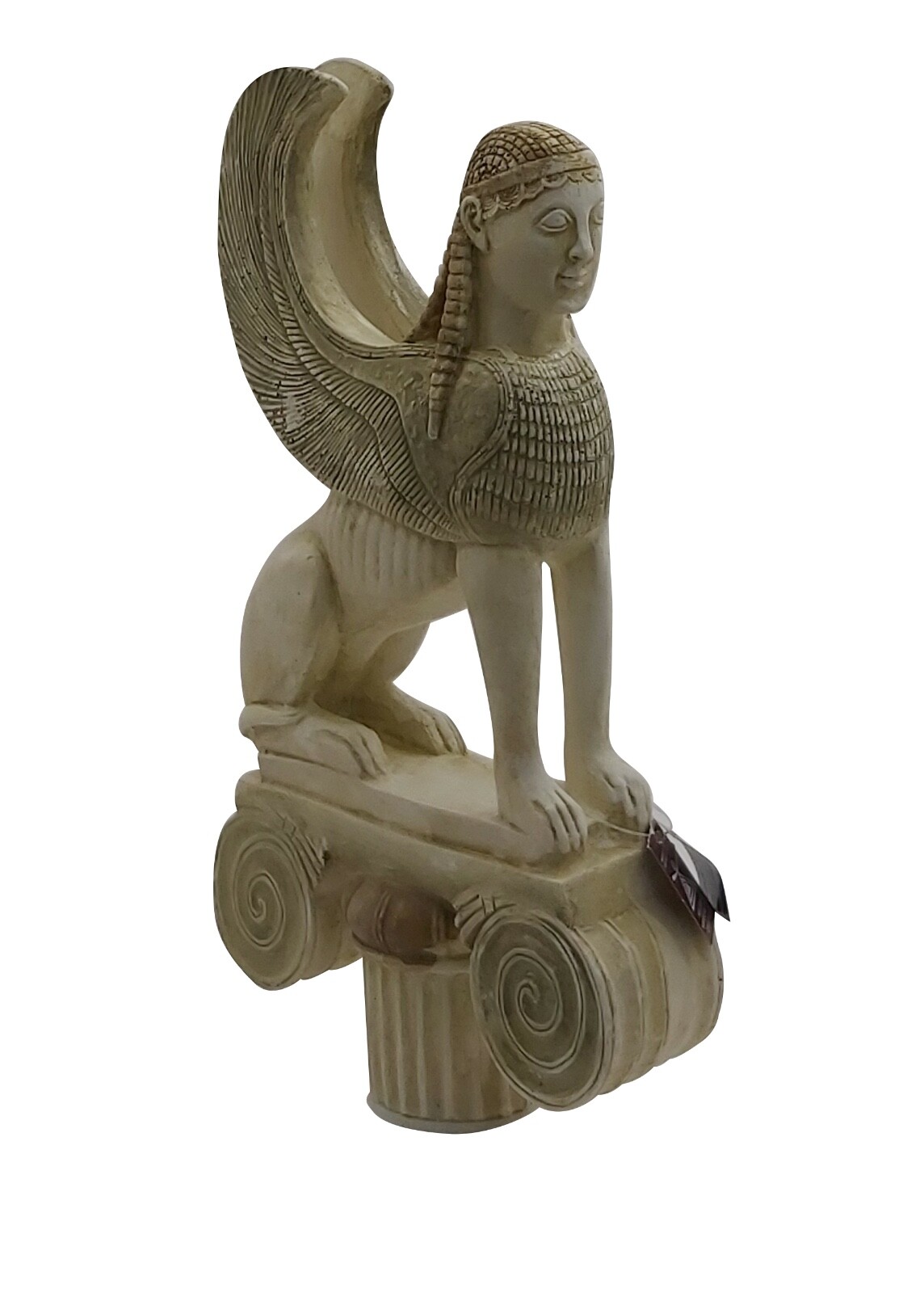 Sphinx on Ionic Column Capital Ancient Greek Statue Sculpture Casting ...