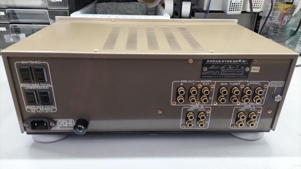 Marantz SC-7 Stereo Control Amplifier AC100V Only Tested Working ...