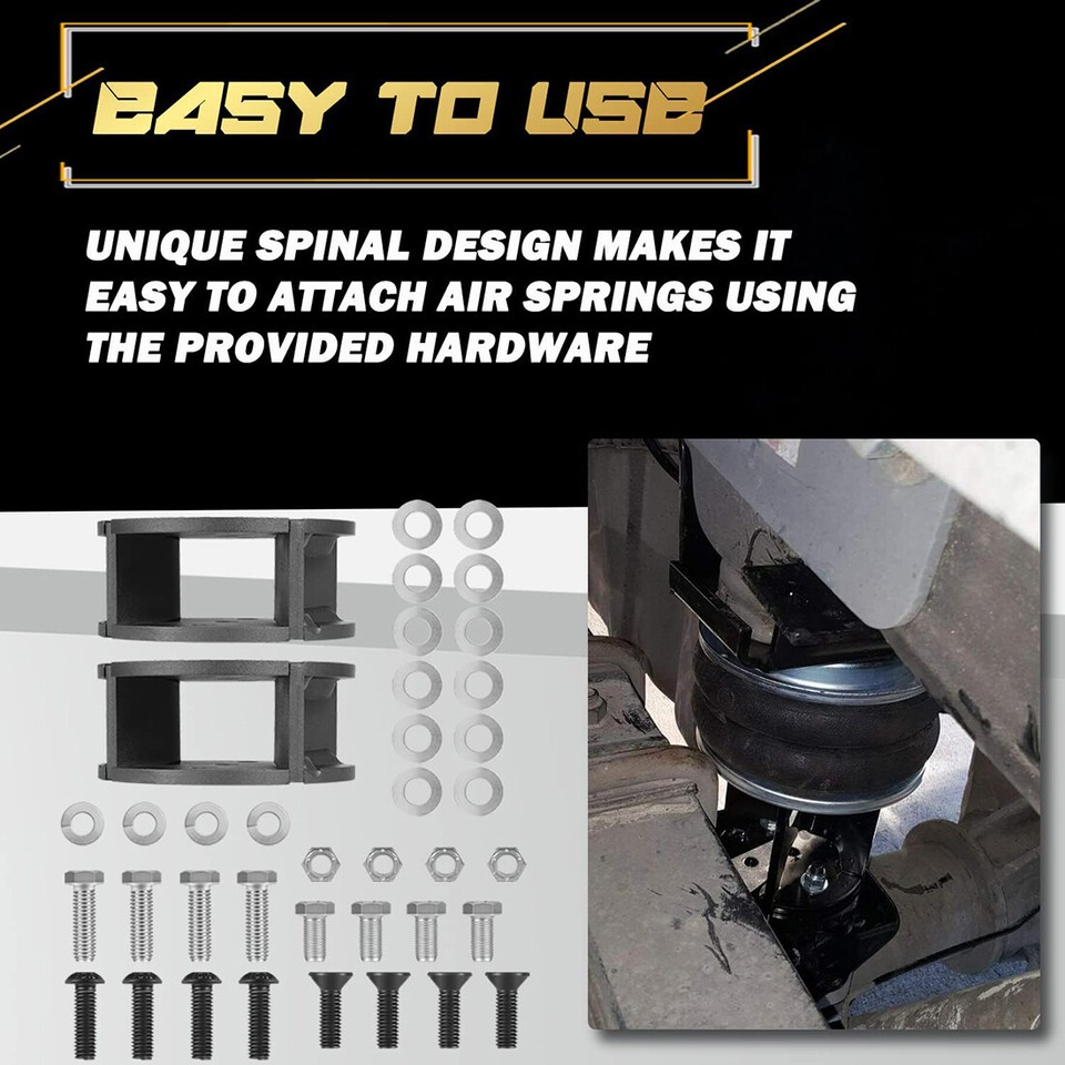 Air Lift 52420 Universal 2Inch Air Spring Spacer Kit For LoadLifter ...