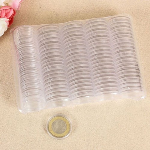 Coin Storage Box Round Capsules 27.08mm Protector Case Fashionable High ...