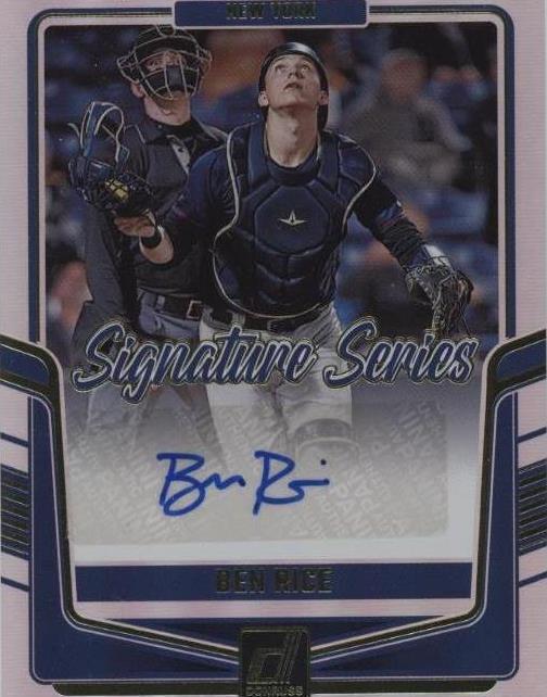 2024 Panini Donruss - Signature Series Ben Rice #SS-BR (AU, RC) for ...