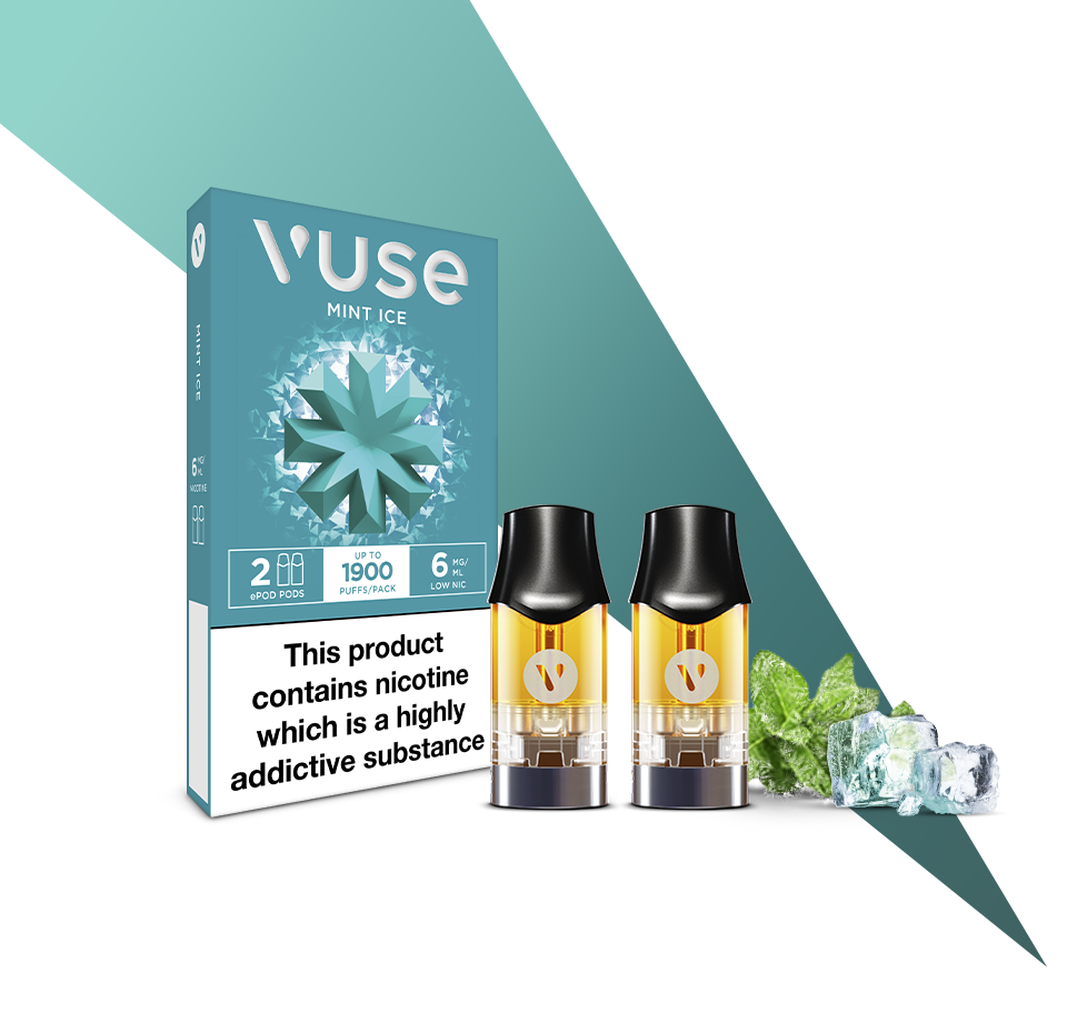 VUSE EPOD Cartridge Vype E Pod EPods Refill Packs of 2 ALL FLAVOURS ...