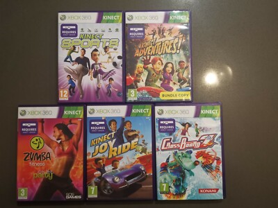 Xbox 360 Kinect Games Bundle - 5 Games *FREE POST* (AUS Seller) | eBay ...