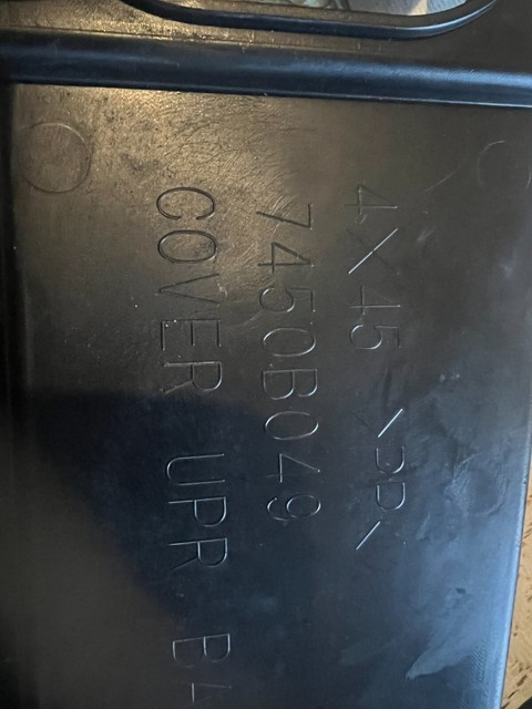 MITSUBISHI ECLIPSE CROSS 2018 FRONT UPPER TOP RADIATOR COVERT PANEL ...