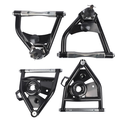 FOR 1973-1987 CHEVROLET GMC C10 CONTROL ARMS SET OF 4 UPPER AND LOWER ...