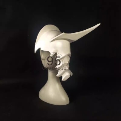 BLEACH Ulquiorra Cifer Cosplay Half Face Mask EVA Helmet Headgear ...