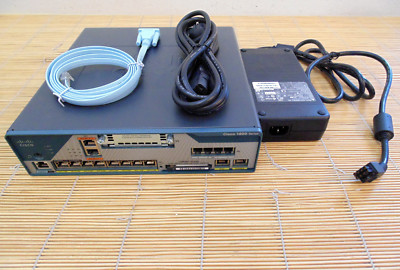 Cisco C1861-2B-VSEC/K9 1861 Router 8-user CME CUE 4FXS 2BRI 8xPOE Adv ...