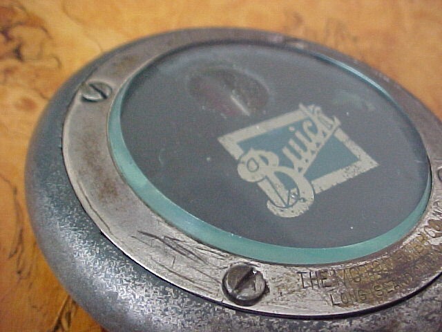 1918 BUICK BOYCE MOTOR-METER SOLID BRASS DOG BONE BASE LARGE ICONIC ...