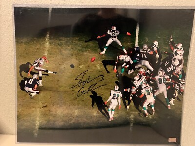 Stephen Gostkowski Signed New England Patriots 16x20 Photo GA | eBay
