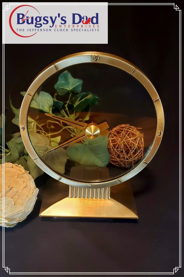 Jefferson Golden Hour Clock- See Shipping Note Below !!!! | eBay