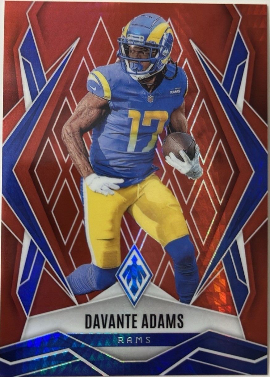 2025 Panini Phoenix - Davante Adams #26 Red Hyper /399 for sale online ...