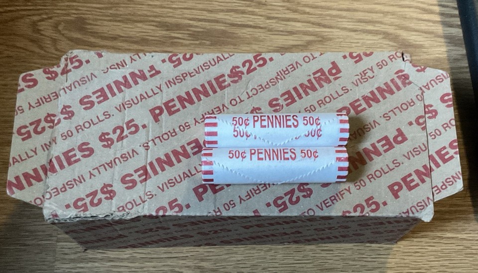 2023 P Lincoln Cent Error Coin$ A Full Roll Of (50) Coins/Extra (V ...