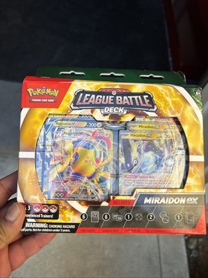 Nintendo 1 Pokemon TCG League Battle Deck Miraidon ex Regieleki VMAX ...