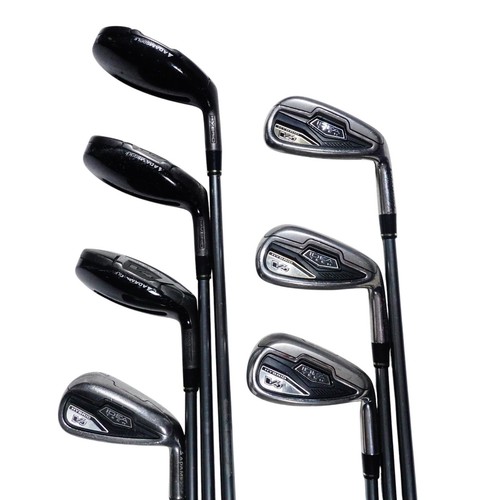 Adams V4 Hybrid Iron Set 4-PW Lite Senior Flex Graphite RH NEW GRIPS | eBay