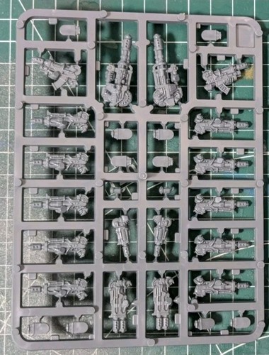 Warhammer 30k The Horus Heresy - Saturnine Disintegrator Weapons Sprue ...