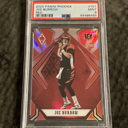 2020 Panini Phoenix Prizm Joe Burrow Rookie Refractor Red #/299 Holo ...