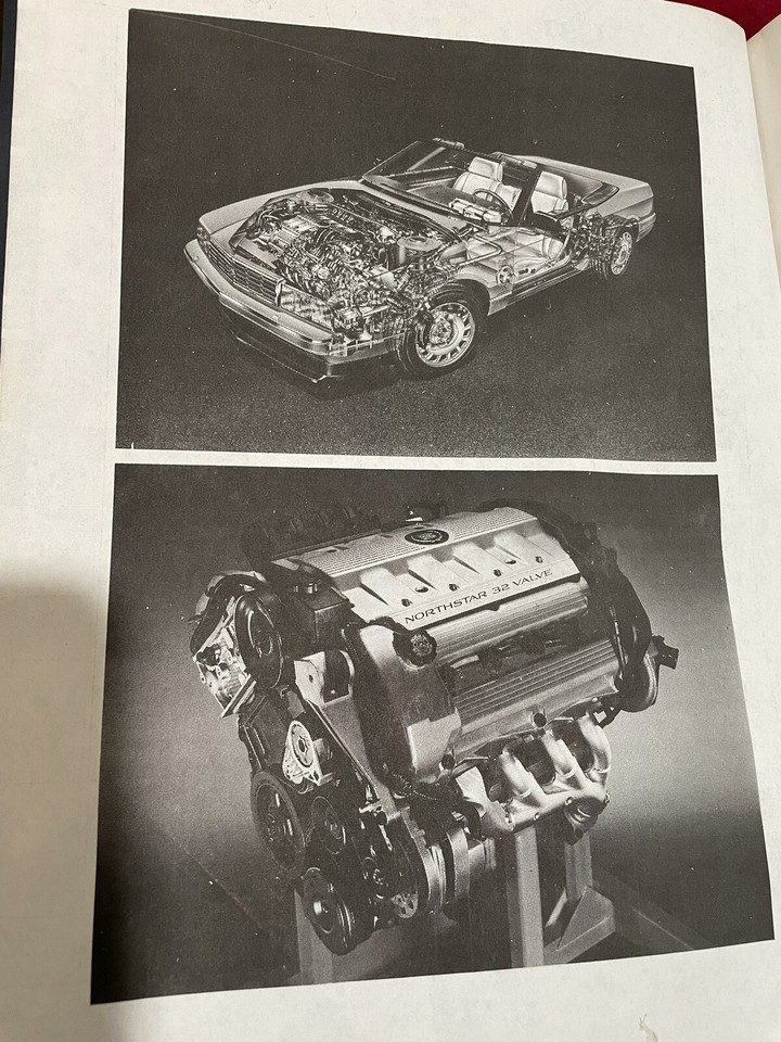 1993 Cadillac Allante Service Manual & 1993 Allante Vehicle Diagnostic ...