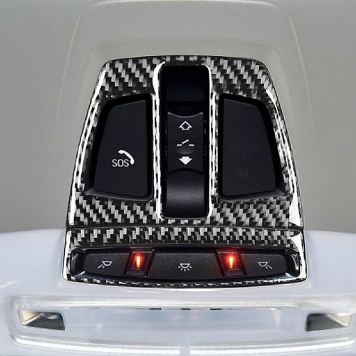 For BMW X5 F15 X6 F16 2014-2018 Carbon Fiber Reading Light Lamp Panel ...