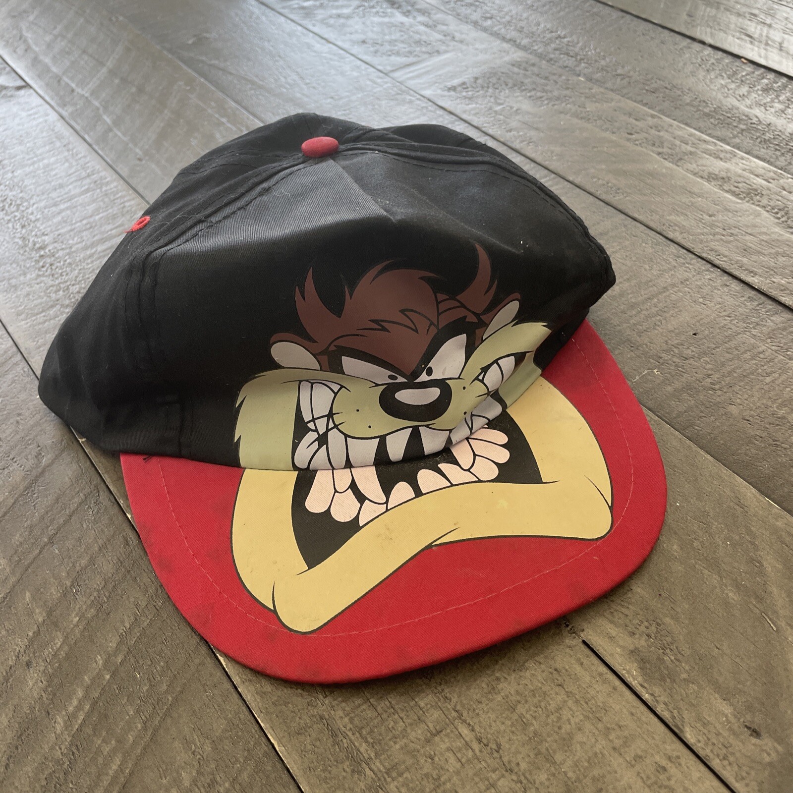 90s VINTAGE 1994 Tasmanian Taz Devil Snapback Looney … - Gem