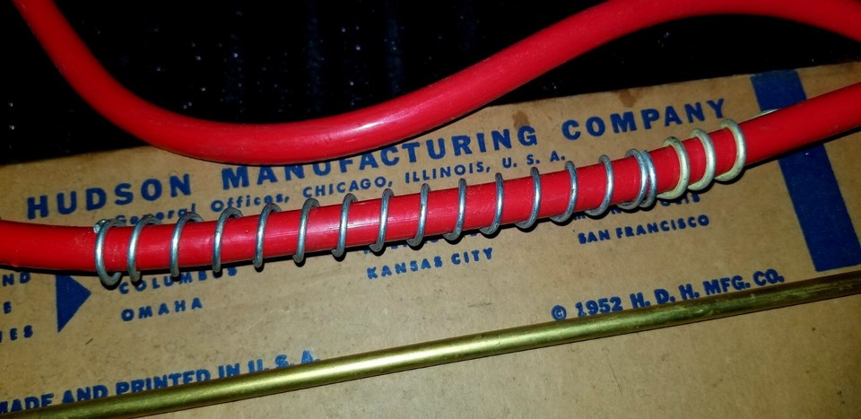 In The Box 1952 Vintage Hudson Trombone Sprayer Pump & Instruction Book ...