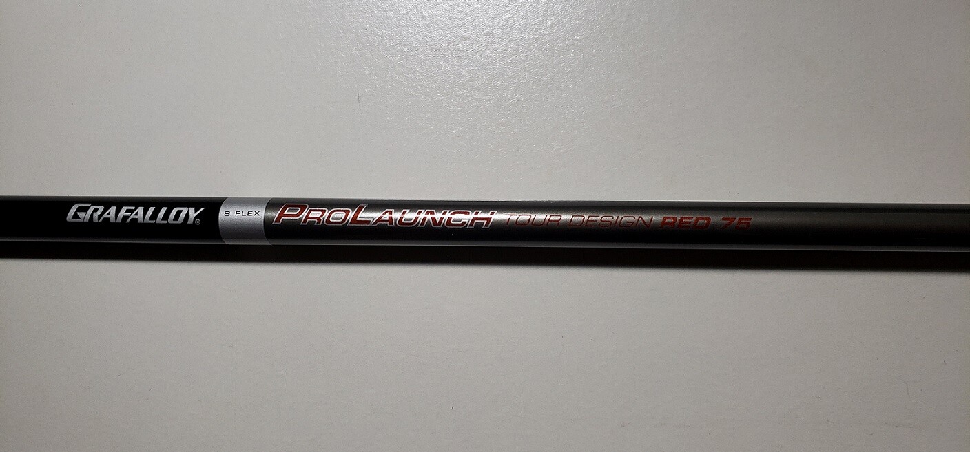 Grafalloy PROLAUNCH TOUR DESIGN RED Driver Shaft .335 75g Stiff 46" | eBay
