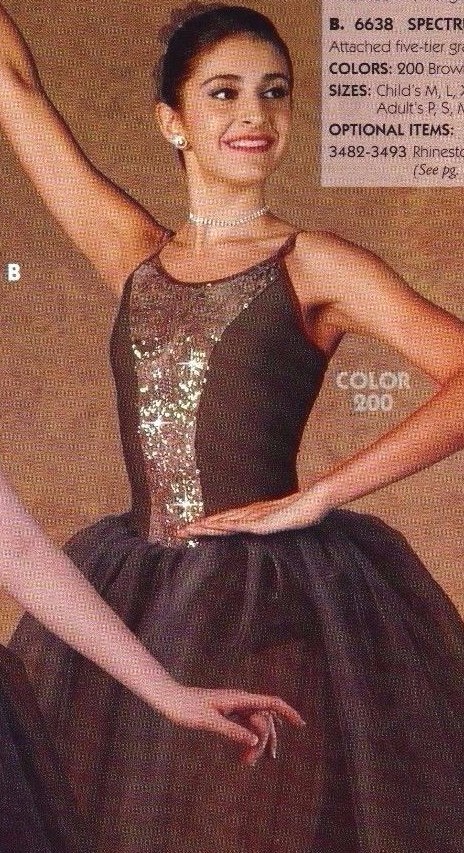 Sequin bodice ballet costume 3 colors tulle European length tutu ch ...