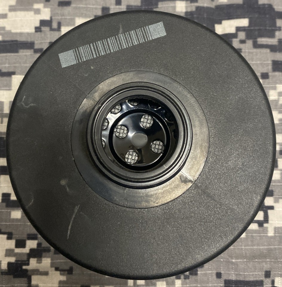 1987 SIZE 2 BRITISH ARMY SAS AVON S10 GAS MASK RESPIRATOR & FILTER ...