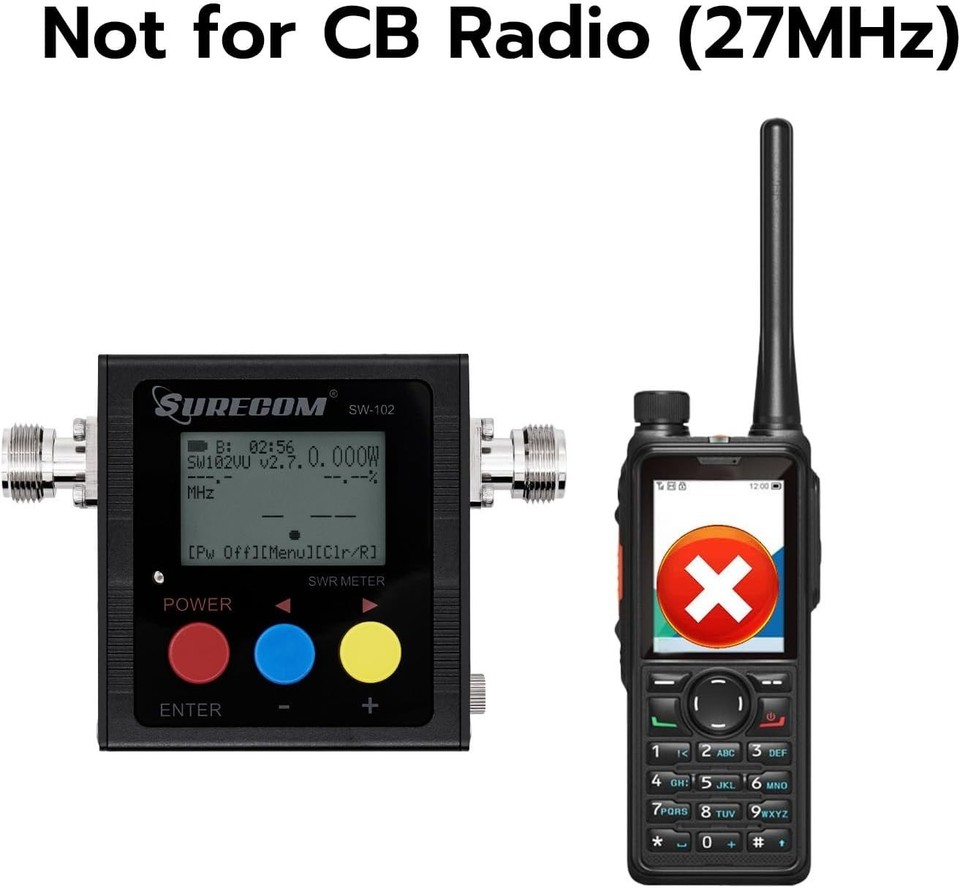 SW-102 Digital Antenna Power Meter - Unmatched Precision for VHF/UHF ...