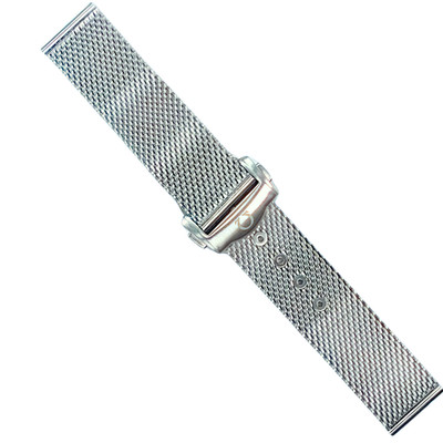 Omega Seamaster Style - 20mm Milanese Mesh - Stainless Steel Watch Band ...