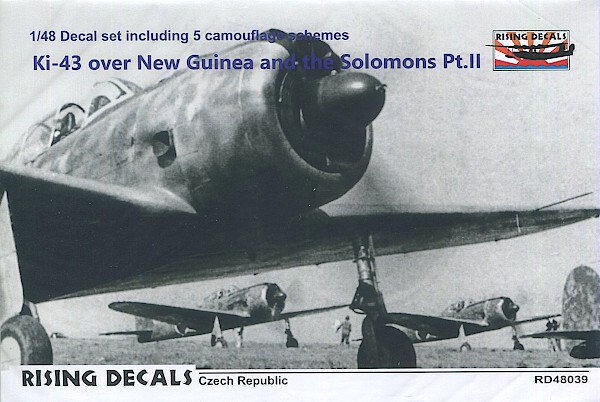 Rising Decal Rd48-039 1/48 Ki43 Hayabusaguinea Over The Solomon Islands ...