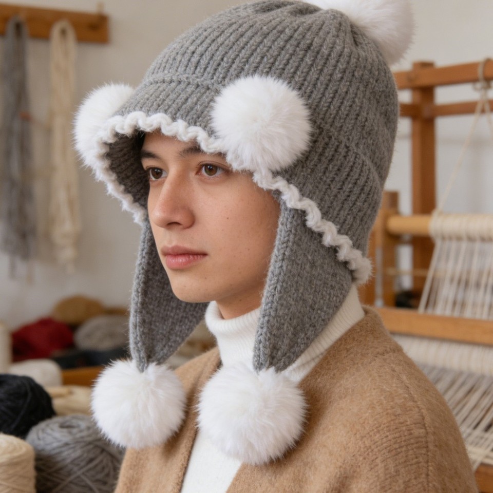 12 Pcs Pin Fake Fur Ball Accessories Faux Pom Poms for Hats Clip on ...