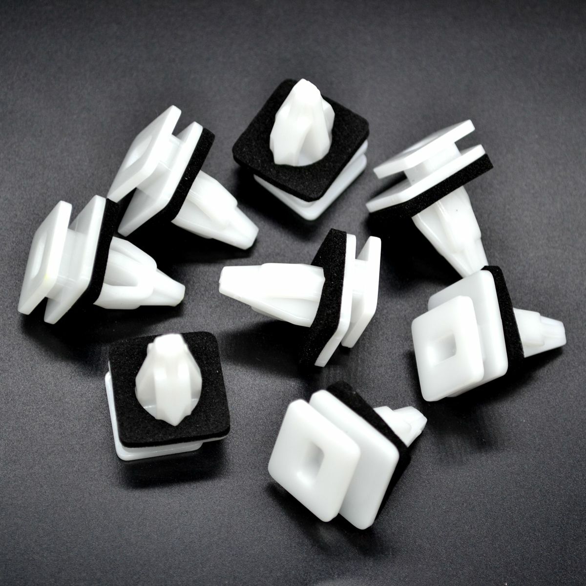 10pcs Trim Mountings Pins Rocker Pillars Floor Exterior Clip Screw for ...