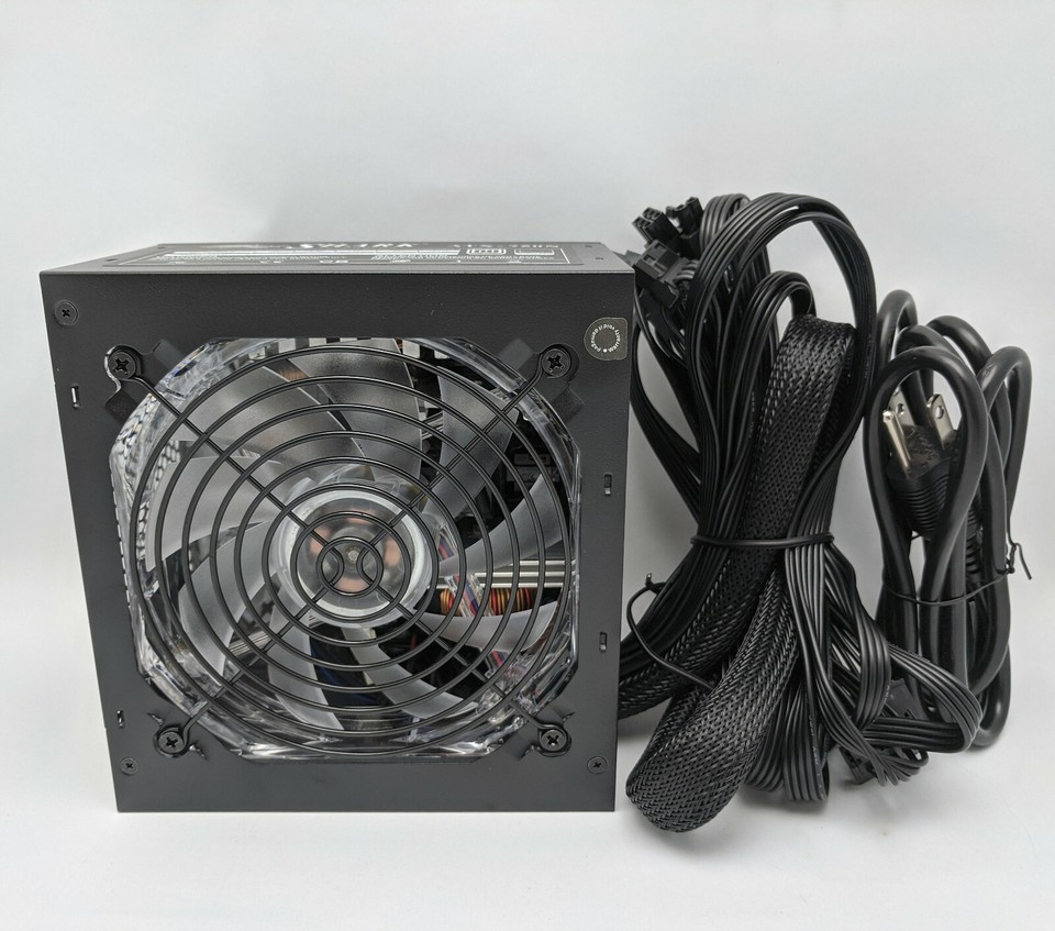 NEW Gaming PC Power Supply for AMD Radeon RX550 RX560 RX570 RX580 RX590 ...