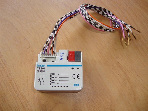 HAGER / TS300 / TS304 / Module 4 entrées à encastrer Tebis TS | eBay