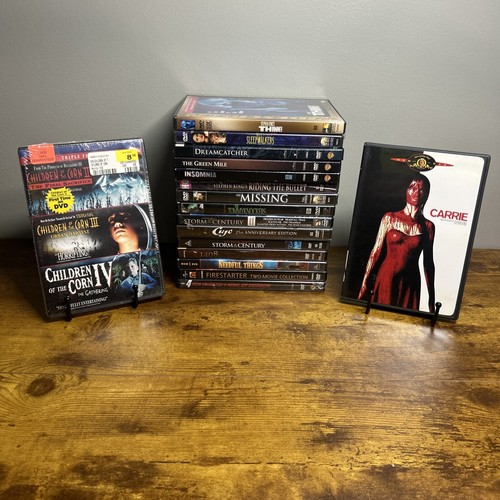 Lot of 17 - Stephen King Horror Children Of The Corn Carrie Fire ...