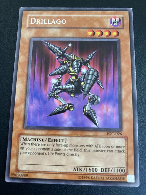 Yu-Gi-Oh! TCG Drillago Invasion of Chaos IOC-026 Unlimited Rare for ...