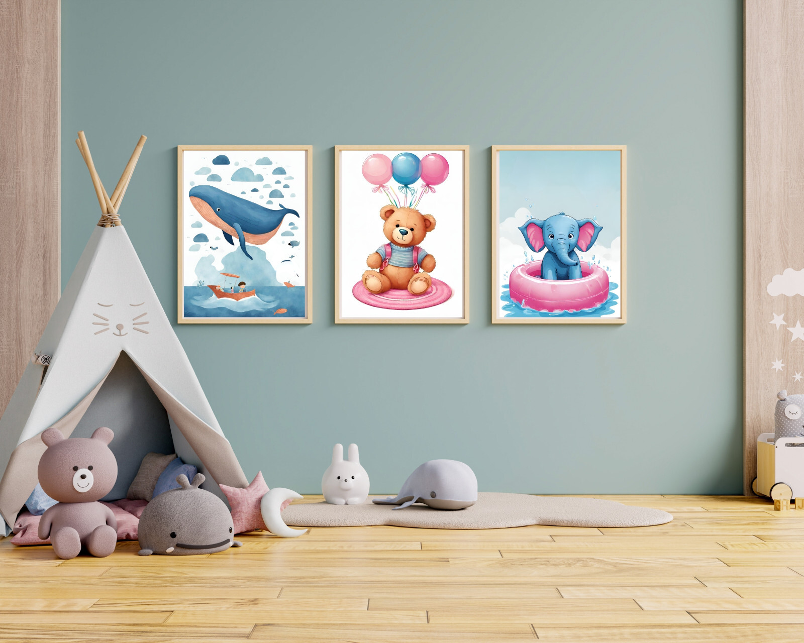 Digital Set of 14 Kids posters, Kids room prints | JPG 300 DPI ...