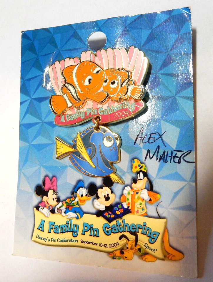 Disney Pin 32597 Marlin Nemo Dory Finding Nemo Family Pin Gathering LE ...