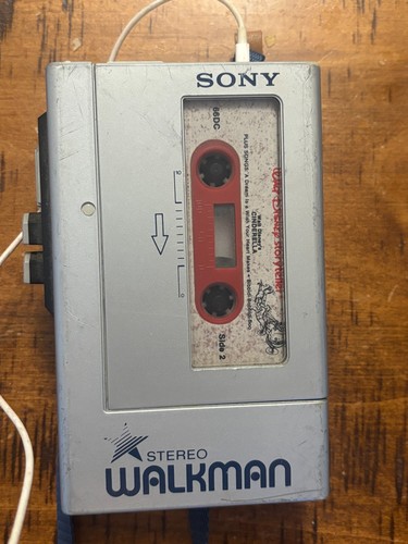 Sony WM-4 Stereo Walkman Stereo Cassette Player, Tested & Working ...
