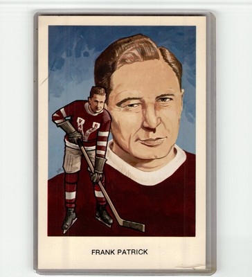 1983 Cartophilium Hockey Hall of Fame Postcards #B9 Frank Patrick | eBay