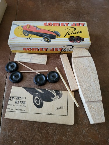 1940s Comet Racer Co2 Powered Tether Car New In Box | eBay