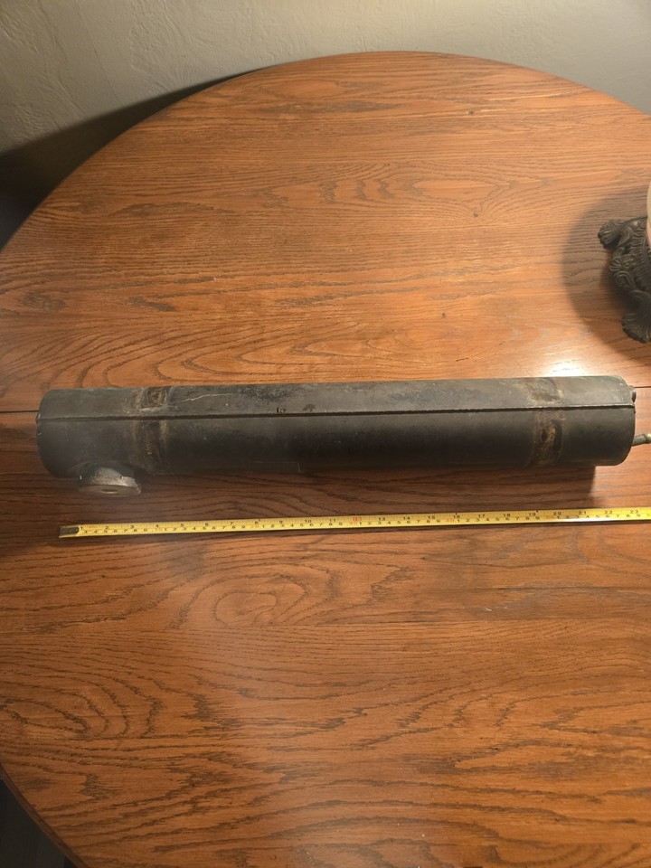 HARRISON COPPER COOLANT EXPANSION RADIATOR TANK OVERFLOW GMC RAT ROD ...