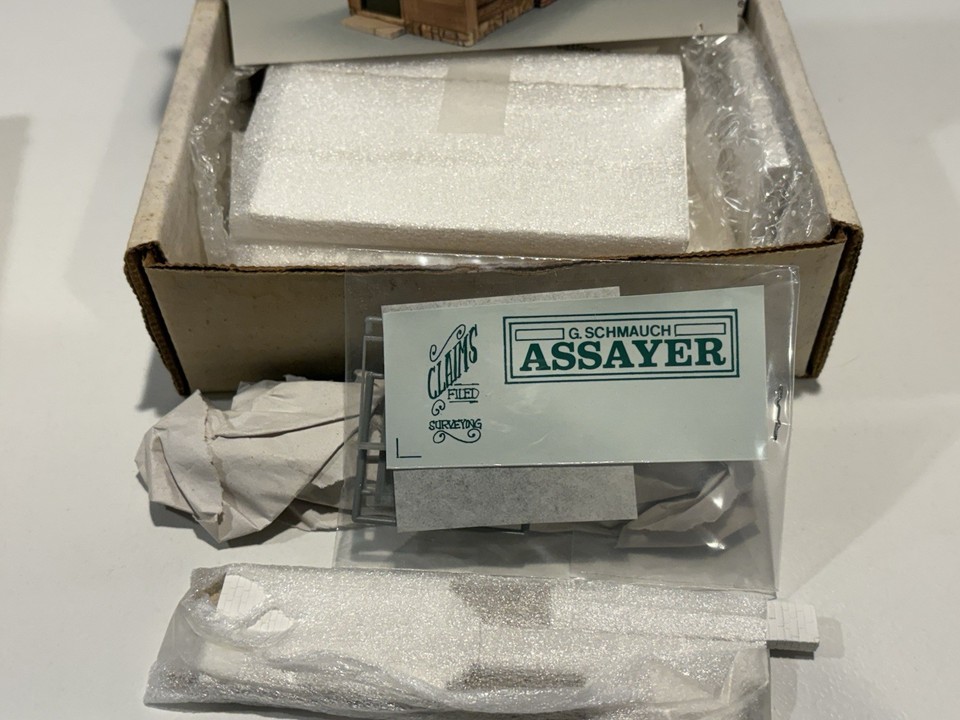 S Scale Building & Structures Co. S-108 Assayers Office Building Kit ...